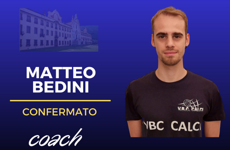 VBC Calci, Matteo Bedini al lavoro nel settore giovanile maschile ...