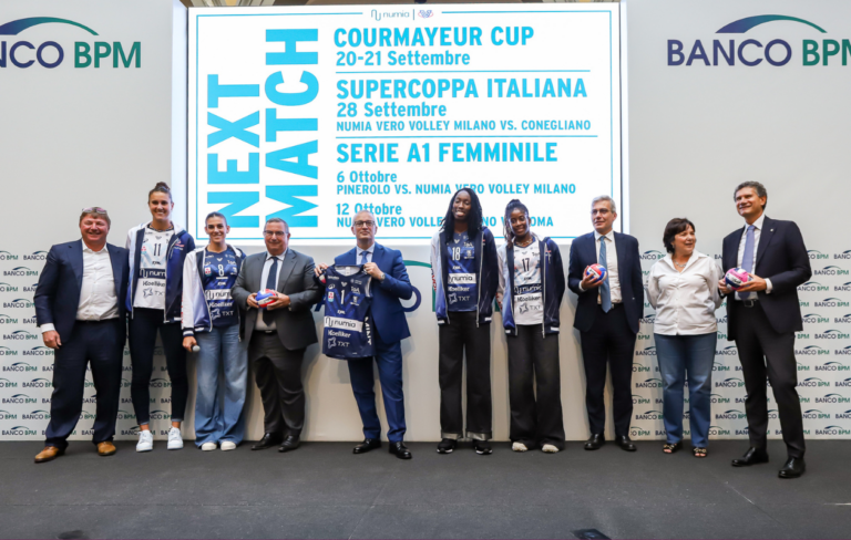 Numia è il nuovo title sponsor di una Vero Volley Milano a trazione ...